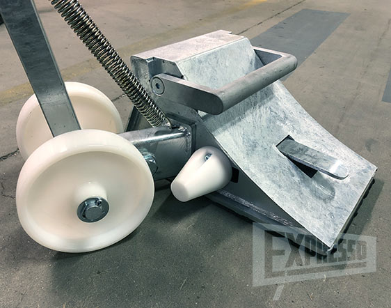 Cale-roue électrique universelle à excentrique Expresso